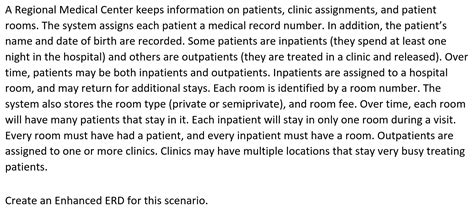 Solved Note It Cannot Be An Entity Relationship Diagram Chegg Com