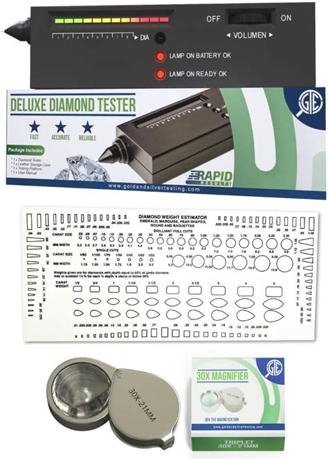 Deluxe Jewelers Diamond And Gemstone Analyzer Tester For