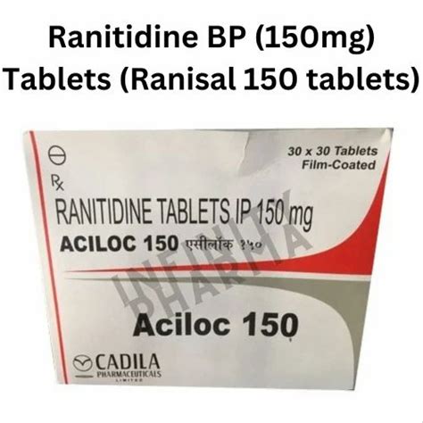 Ranitidine Bp 150mg Tablets Ranisal 150 Tablets At ₹ 70 Box