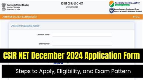 CSIR NET December 2024 Application Form Steps To Apply Eligibility
