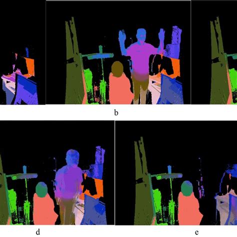 A Kinect Color Frame Rgb With Resolution Of 1920 X 1080 B Kinect Download Scientific