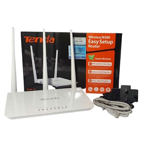 Tenda F3 N300 300mbps Wireless Router Gematech Ltd
