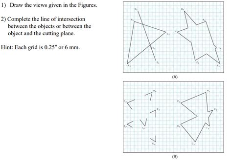 1 Draw The Views Given In The Figures 2 Complete