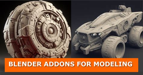 Essential Blender Add Ons For Modeling—work Faster Model Smarter