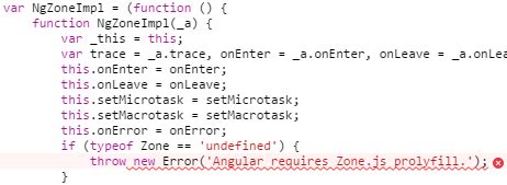 Typescript Angular2 Final Release Error Angular Requires Zone Js