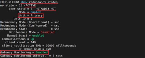 Cisco Wlc 9800 High Availability Sso Rmi Rp Configuration Cli — Wires And Wi Fi