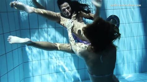 Silvie And Zhanetta Underwater Naked Babes Eporner