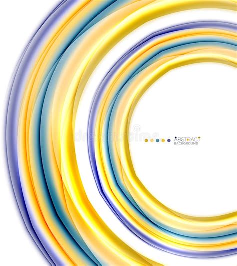 Multicolored Lines On White Motion Concept Abstract Background Stock Vector Illustration Of