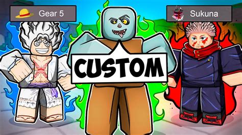 This SERVER Added CUSTOM ANIME MOVESETS In The Strongest Battlegrounds YouTube