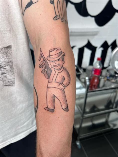 Finally Got My Vault Boy Tattoo Rfalloutnewvegas