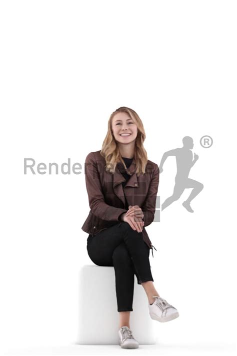 Isabelle Posed 001 Renderpeople