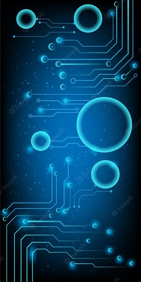 Premium Vector Computer Chip Electronic Circuit Board Vector Design