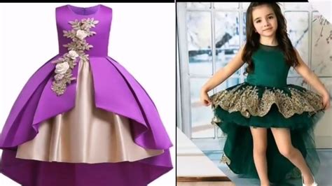 اجمل فساتين بنات للعيد 2020 اجمل موديلات ملابس اطفال بنات Youtube
