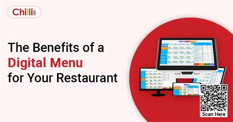 The Benefits Of A Digital Menu For Your Restaurant