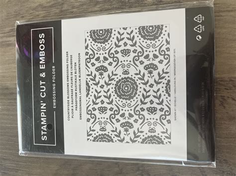 Blooming Blossom Embossing Folder