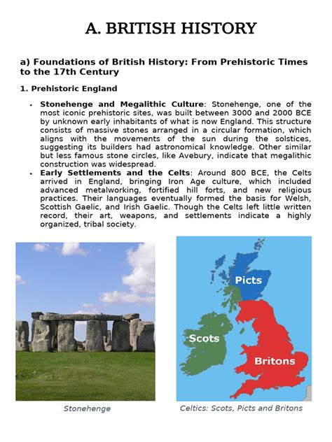 British History Pdf British Empire English Civil War