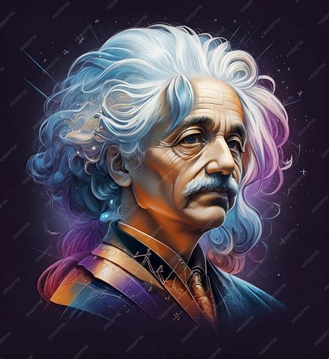 Premium Ai Image Visual Representation Of Albert Einstein