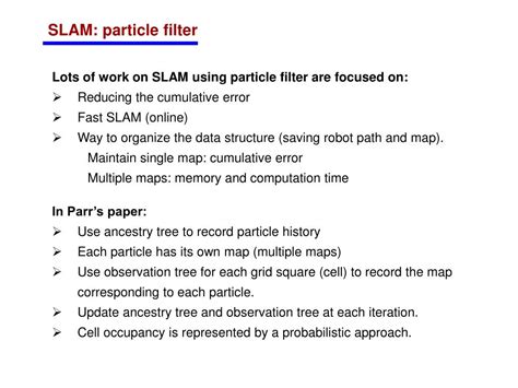 Ppt Simultaneous Localization And Mapping Powerpoint Presentation