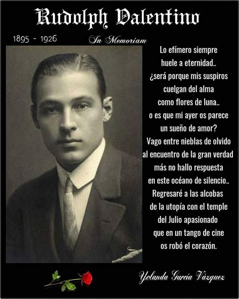 Rudolph Valentino Sueños De Amor Verdades Sueños