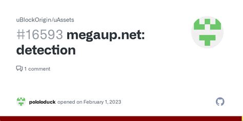 Megaup Net Detection Issue 16593 UBlockOrigin UAssets GitHub
