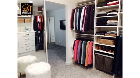 کلوزت روم در اتاق خواب ایده های طراحی Saeedian Architectural Group