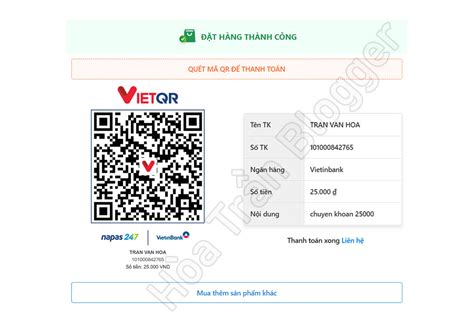 Template Bán Hàng Blogger