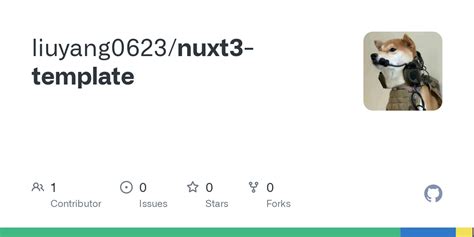 Github Liuyang0623nuxt3 Template