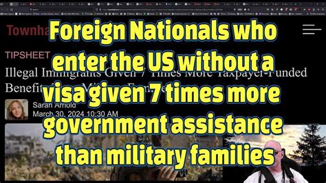 Illegal Immigrants Given 7x More Assistance Than One News Page Video