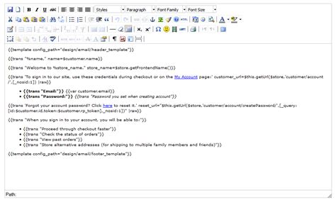 Magento 2 Email Templates Manager Edit Emails In Magento 2 ITORIS