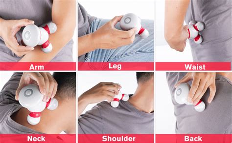 Cotsoco Handheld Massager Mini Portable Vibrating Body