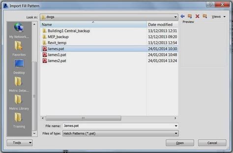 Adding A Custom Hatch Pattern To Revit Cadline Community