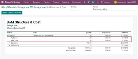 Cost Share Functionality In Odoo 15 Manufacturing Module