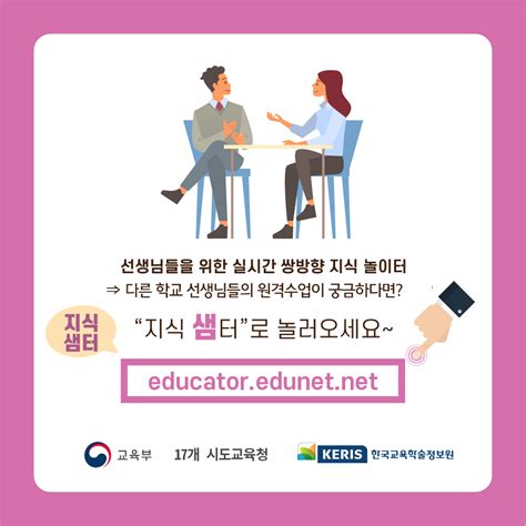 지식샘터 실시간 쌍방향 지식 공유 서비스 지식샘터 오픈 안내 지식샘터 실시간 쌍방향 지식 공유 서비스 지식샘터 오픈 안내