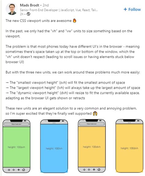 Investigate New Css Viewport Units · Issue 4789 · Megabitblazorise