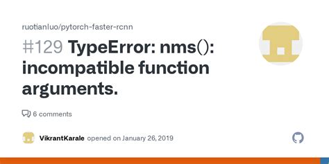 Typeerror Nms Incompatible Function Arguments · Issue 129
