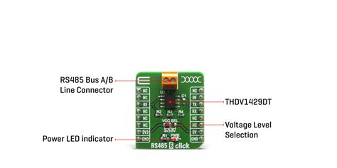 rs485 6 click mikroe