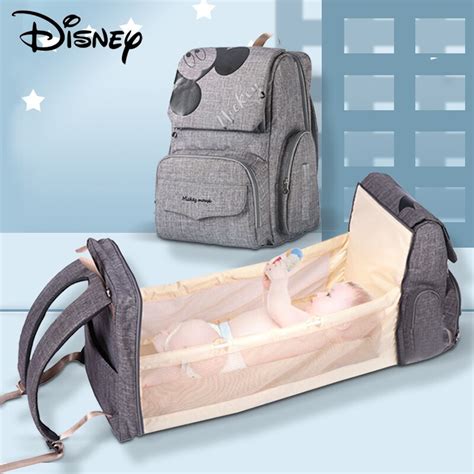 디즈니 가방 엄마 기저귀 가방 대용량 기저귀 가방 여행 방수 아기 유모차 가방 아기 기저귀 가방 배낭기저귀 가방 Aliexpress