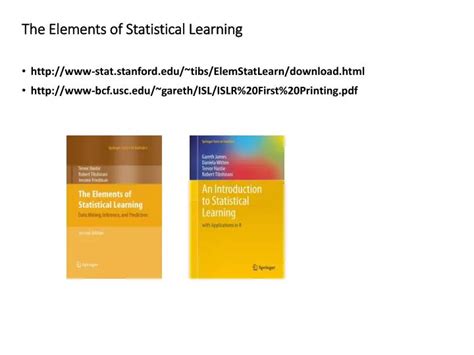 Ppt The Elements Of Statistical Learning Powerpoint Presentation