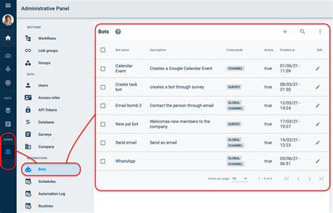 Bots Section Cotalker Technical Documentation