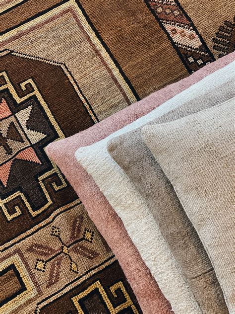 Large Vintage Hemp Floor Cushions Home