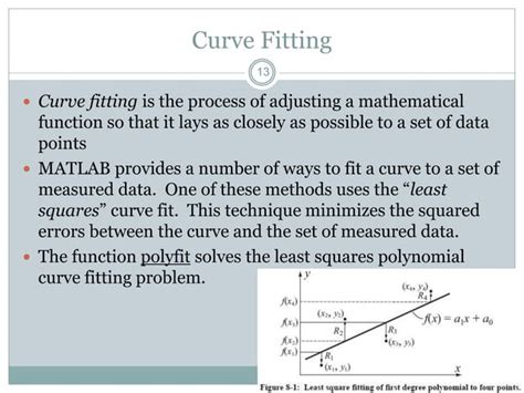 Polynomials And Curve Fitting In Matlab Ppt
