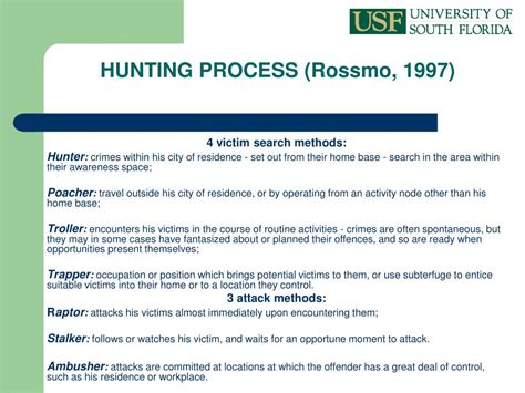PPT AN INVESTIGATION OF SCRIPTS IN THE HUNTING PROCESS OF SERIAL SEX OFFENDERS IMPLICATIONS