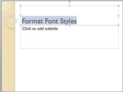 Font Collections In PowerPoint For Mac