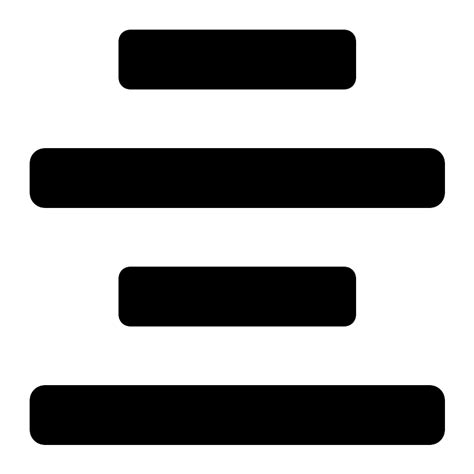 Align Center Vector SVG Icon SVG Repo