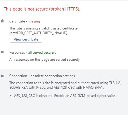 Internal SSL Cert This CA Root Certificate Is Not Trusted To Enable Trust Security