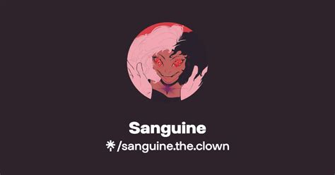 Sanguine Instagram Tiktok Twitch Linktree