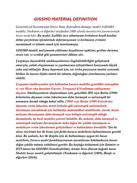 Gissmo Material Definition Pdf