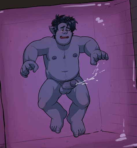 Rule 34 Balls Barley Lightfoot Blue Skin Boner Cum Disney Eggipus Elf Erection Gay Male Male