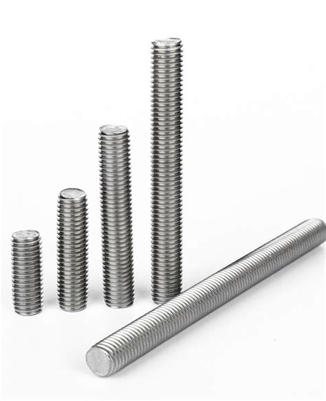 M3 16 10pcs Fully Threaded Rod Thread Pitch 304 Stainless Steel Right Hand Threaded Rods Bar