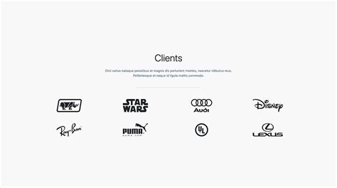 Bootstrap Client Logo Carousel Marquee Infinite Loop Bootstrapbrain